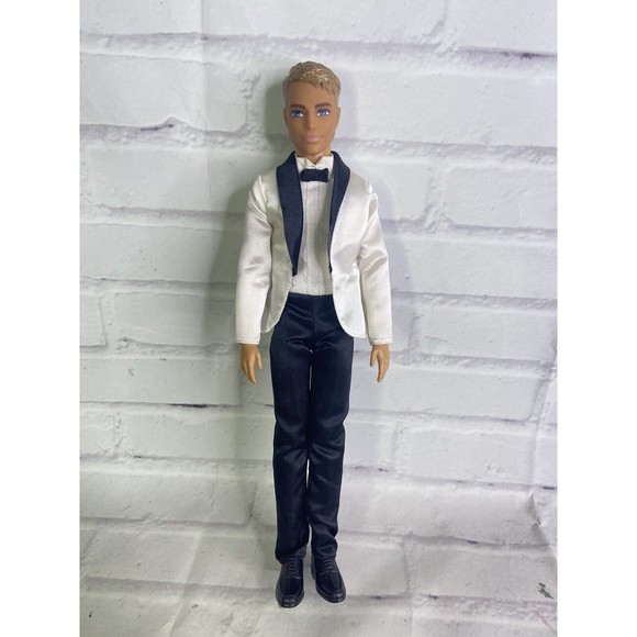 Mattel | Toys | Mattel Ken Doll Boy Boyfriend Of Barbie Blonde Molded ...
